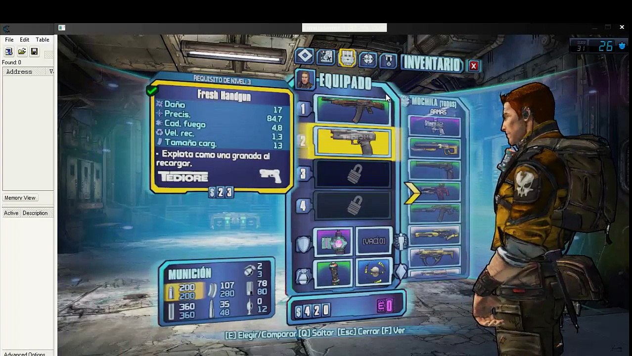 tutorial como tener los puntos de habilidad de borderlands 2 al máximo ...