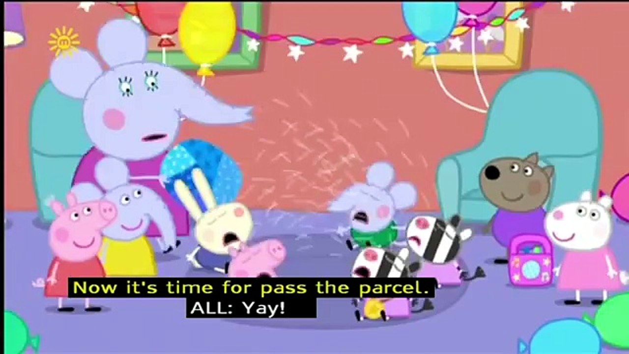 Peppa Pig (Series 3) Edmond Elephant s Birthday (with subtitles ...