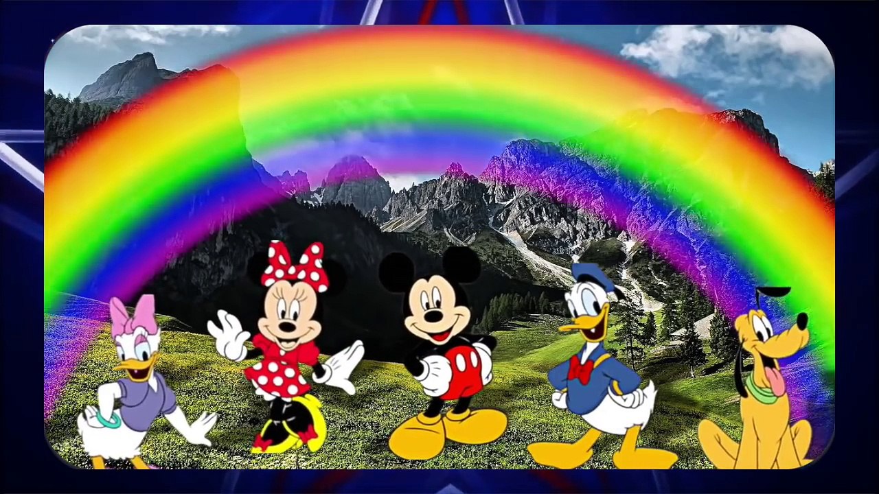 Mickey Mouse Spiderman, Ironman and Superman Finger Family Songs ...