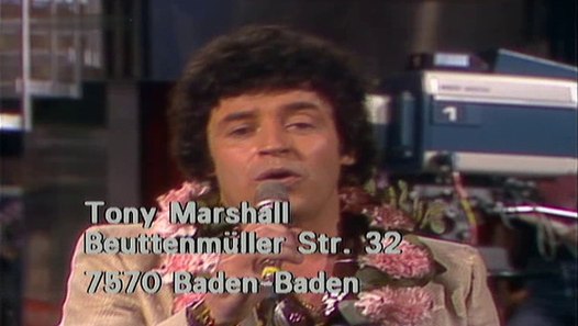 Tony Marshall - Bora Bora 1978 - video dailymotion