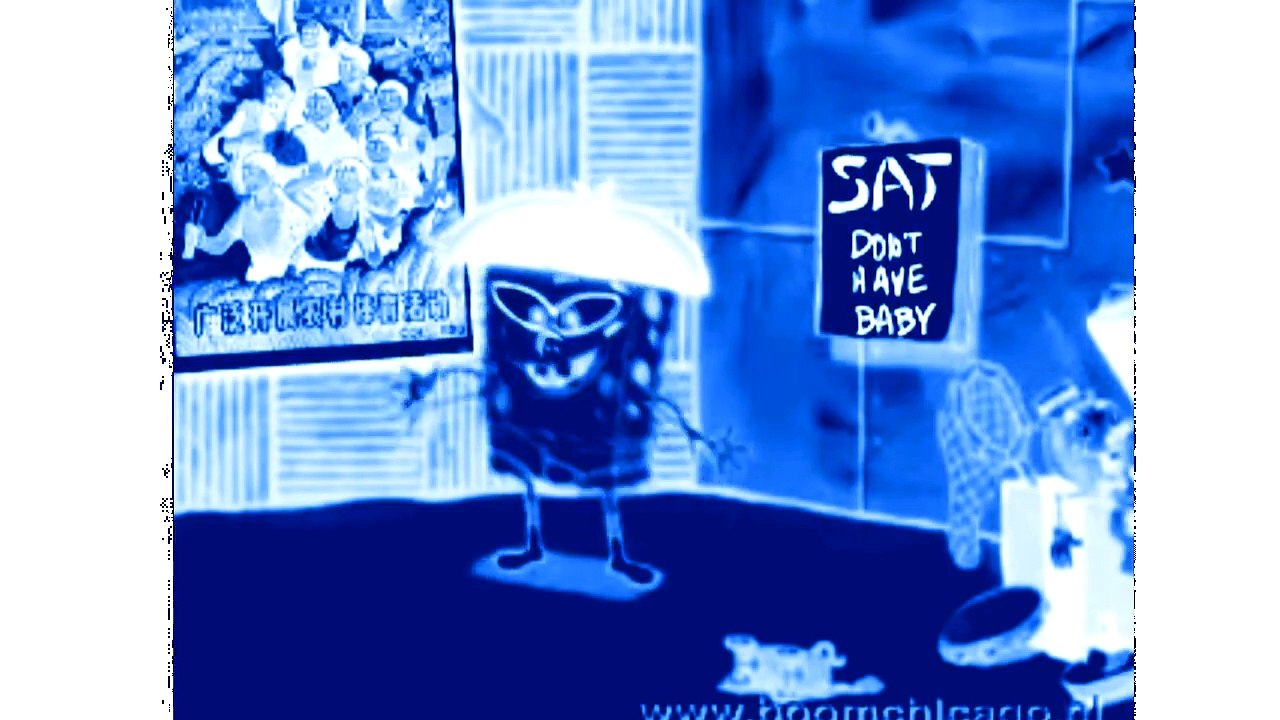 Spongebob in China with Electronic Sounds - Dailymotion Video