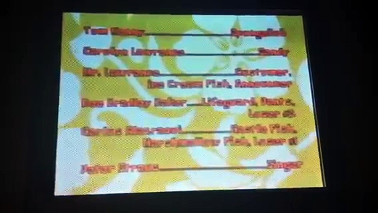 Closing To Spongebob Squarepants Nautical Nonsense VHS 2002 ...