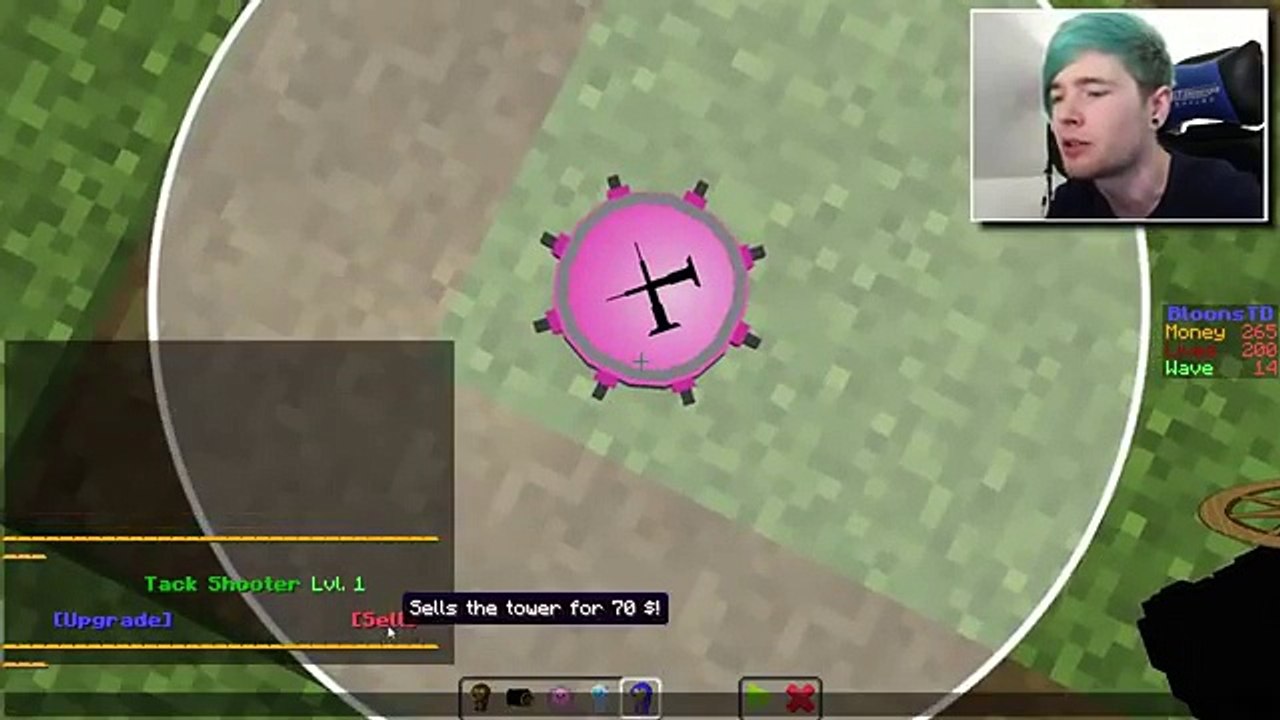 DanTDM Minecraft | BLOONS TOWER DEFENCE IN MINECRAFT!! - video Dailymotion