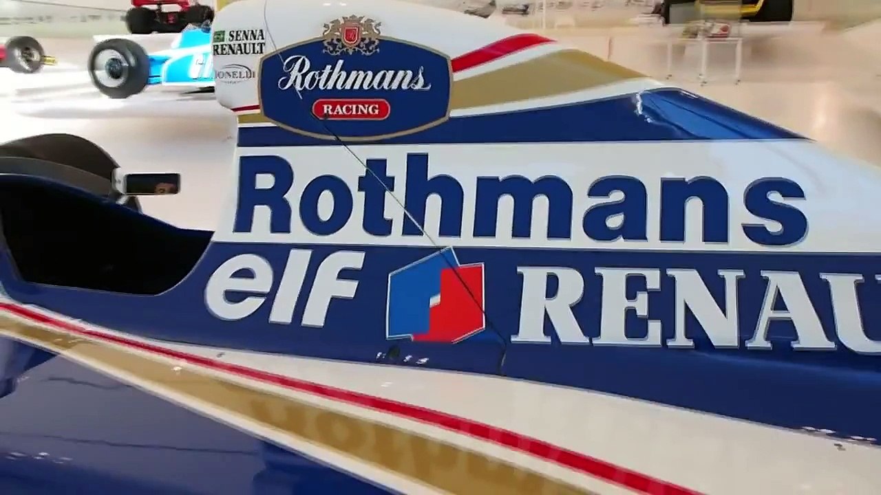 F1 Renault Williams FW16 Rothmans of Ayrton Senna, his last Formula One ...