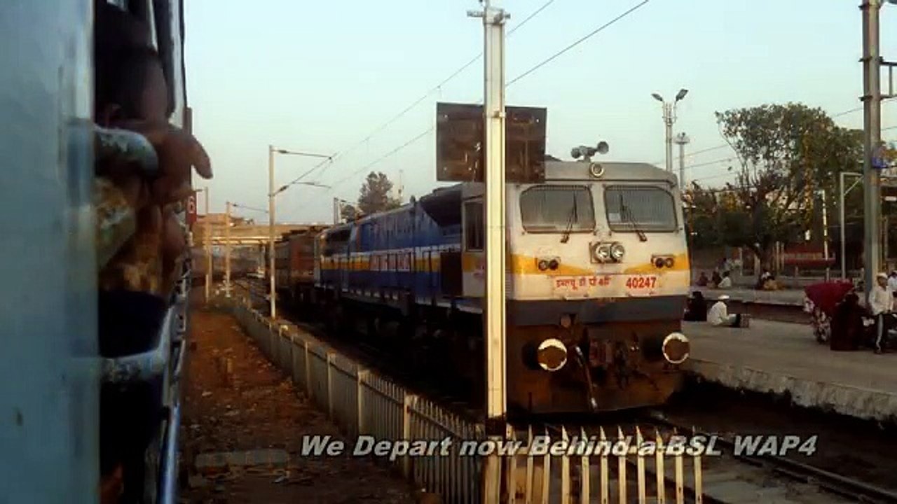 Onboard PUNE-HATIA Express - Excellent Run in Central Zone of Indian ...