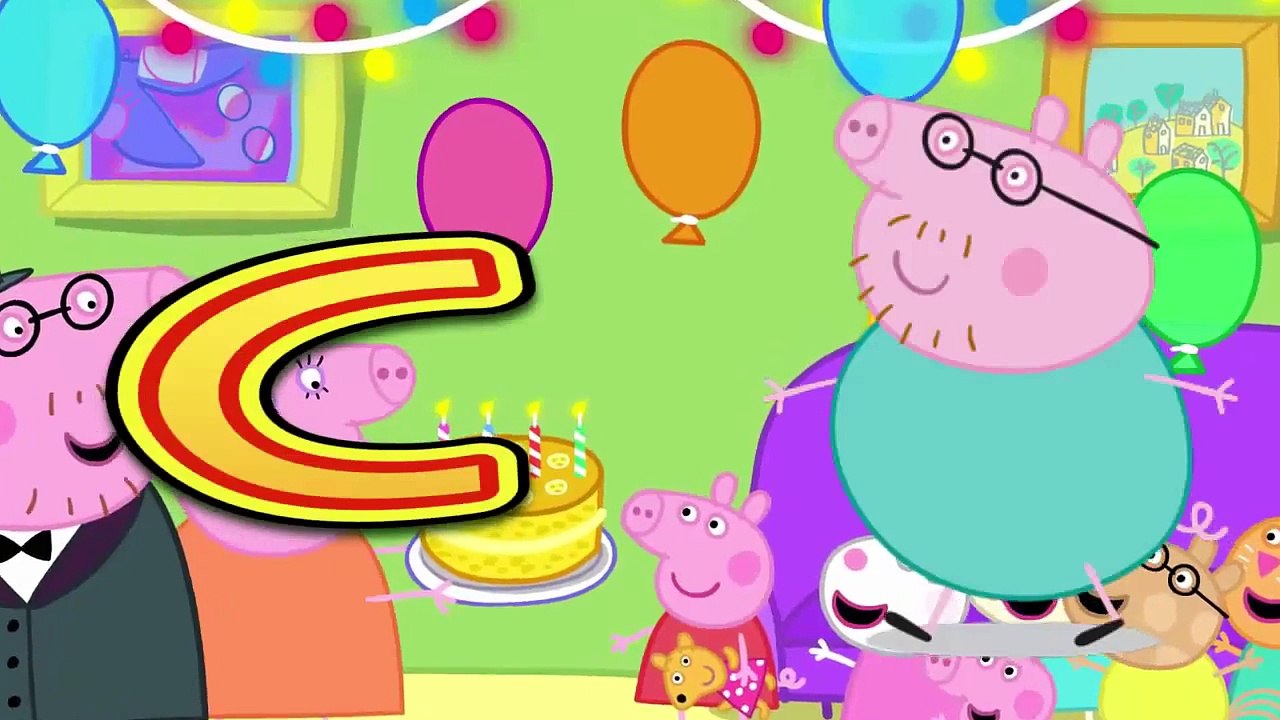 Peppa Pig ABC Song Alphabet Song ABC Nursery Rhymes ABC Songs for ...