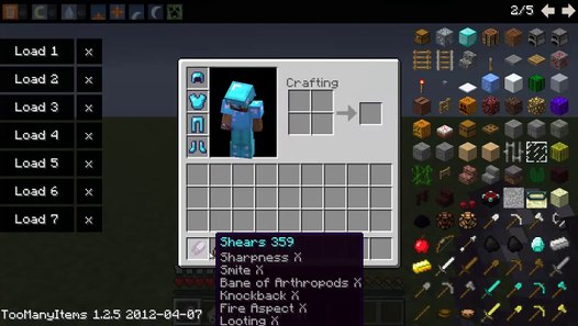 Minecraft - How to Enchant Unenchantable Stackable Items (SPC) - video ...