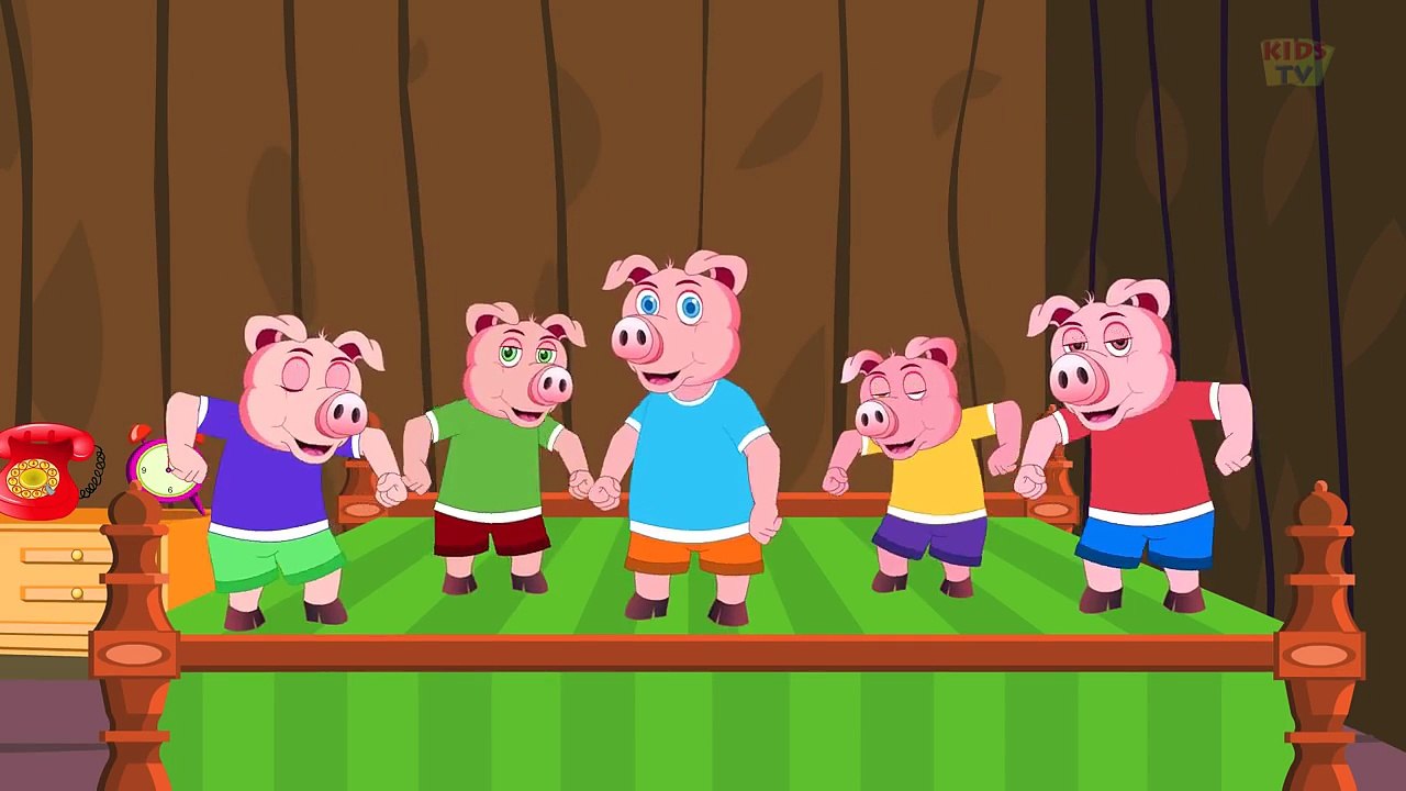 Five Little Piggies Nursery Rhyme - Dailymotion Video