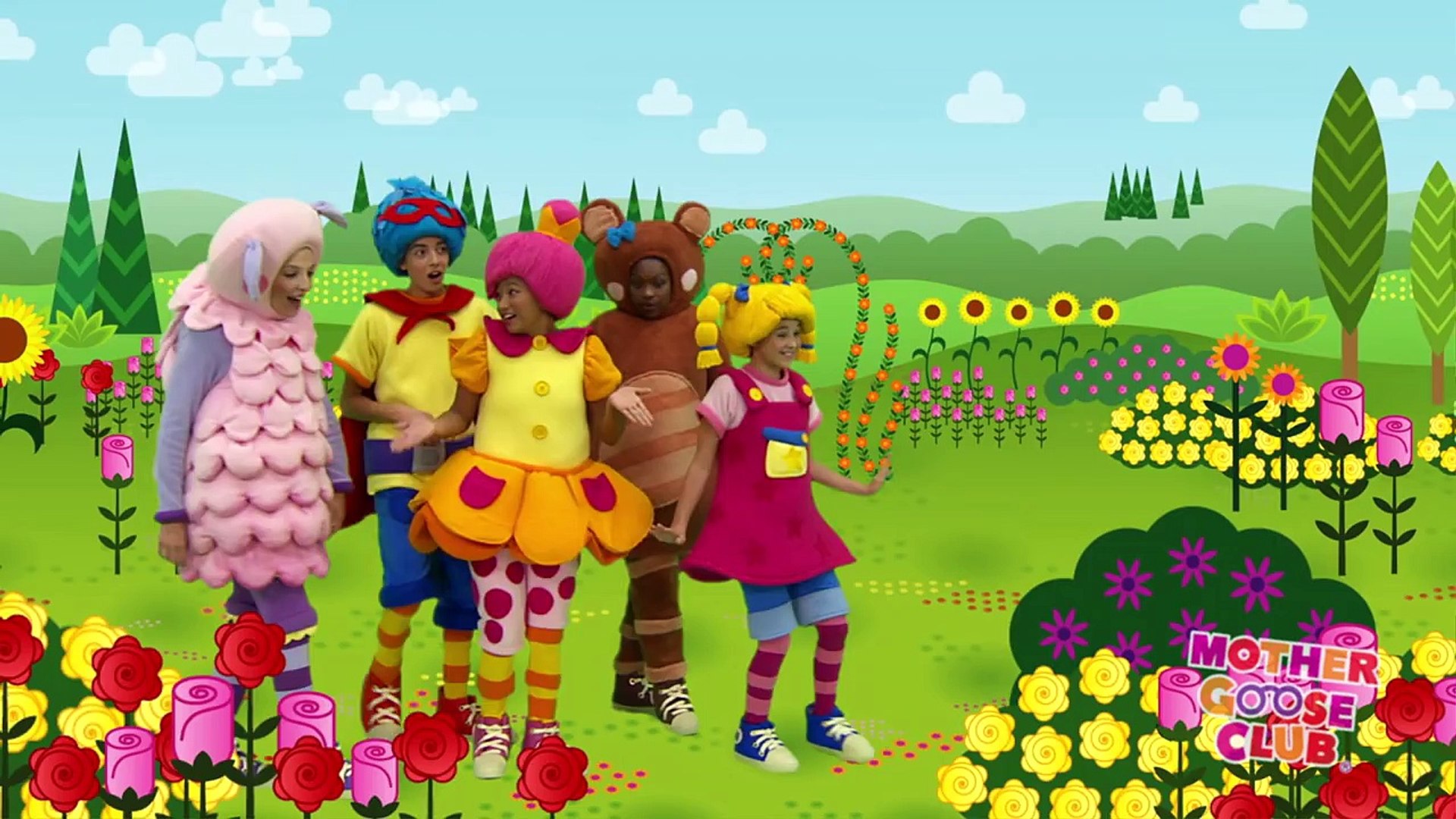 Ring Around The Rosie Cartoon