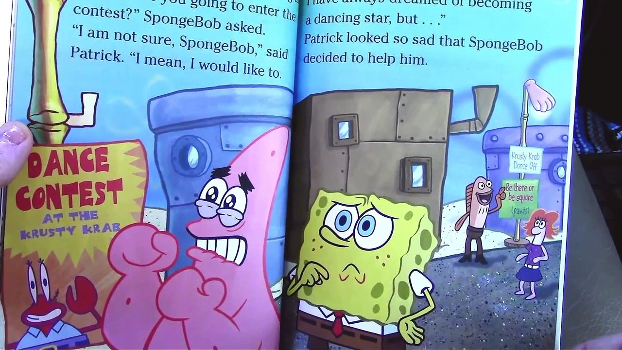 SpongeBob Dancing With The Star Read Aloud Along Storybook - video ...