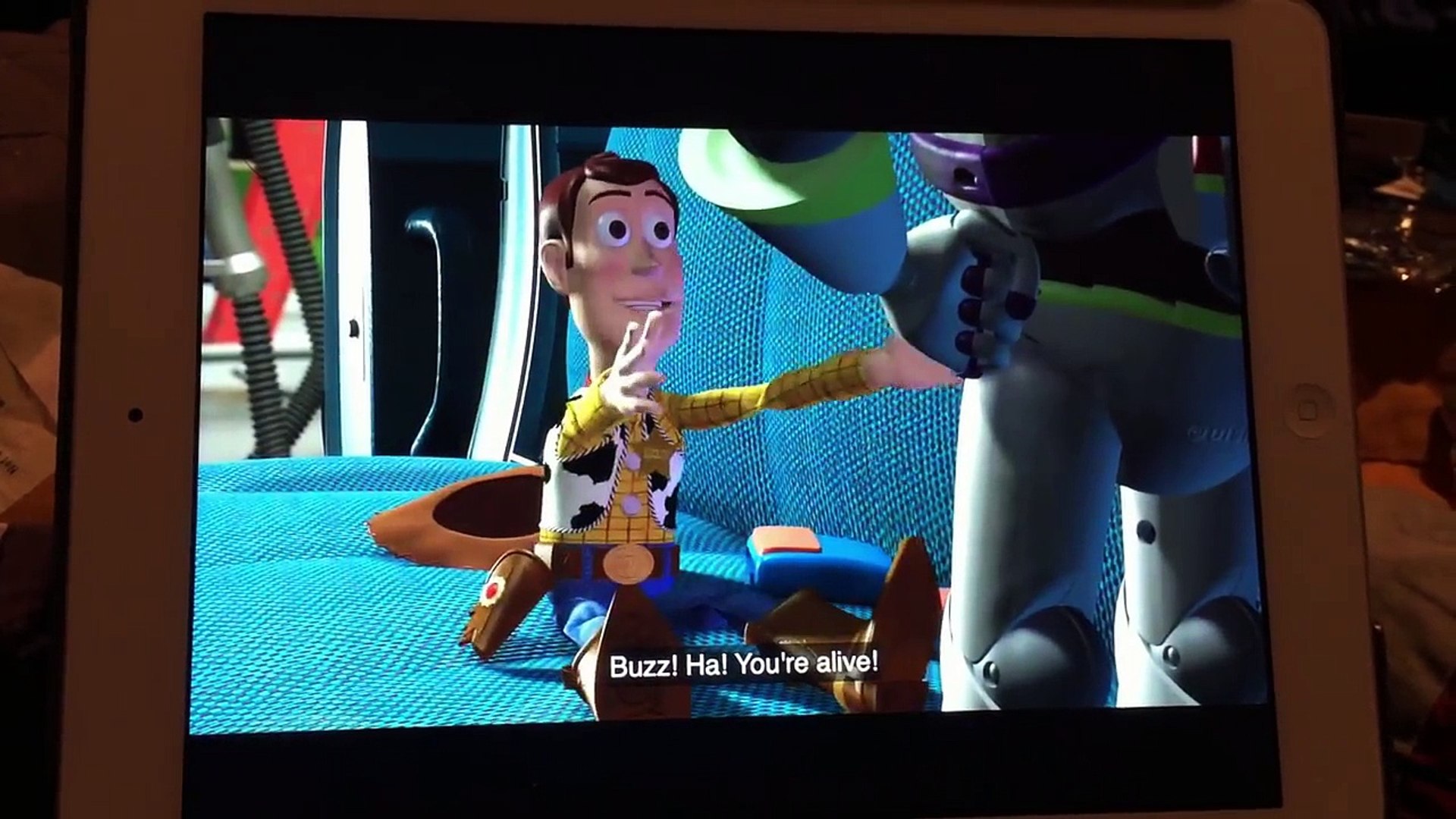 Toy Story Buzz And Woody Fight