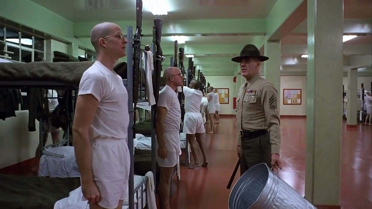 "I want you two turds to clean the head" - Full Metal Jacket - video ...
