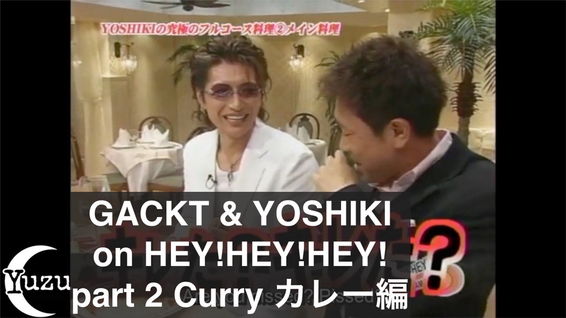 Yoshiki Gackt Niconico 3 English Subtitle Link Youtube