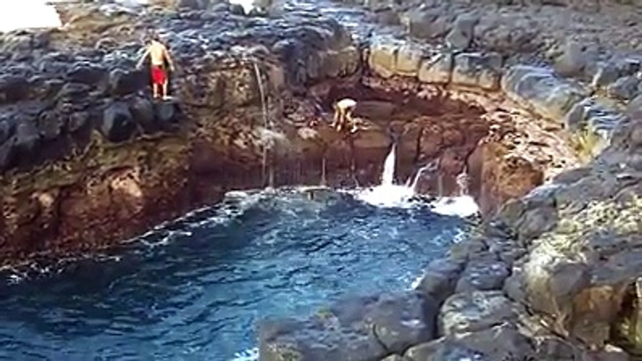 It is known as "the pool of death". Look at why... Unbelievable ...