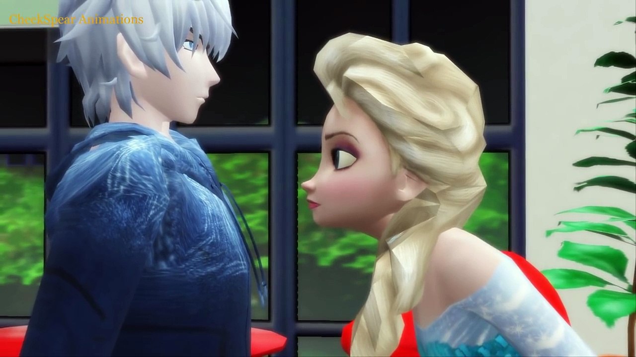 Kissing Practice Frozen 2 Parody Elsa X Jack (CheekSpear Animations ...