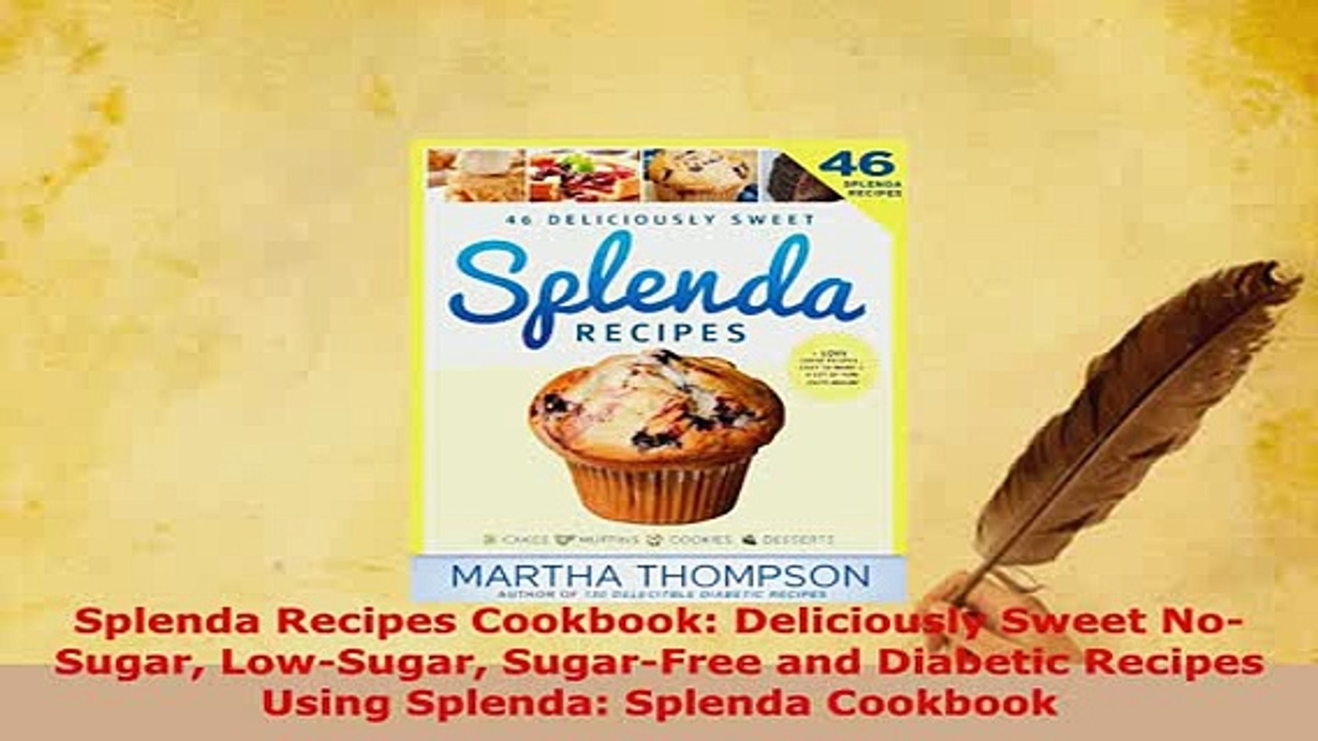 Sugar Free Dessert Recipes With Splenda | Besto Blog