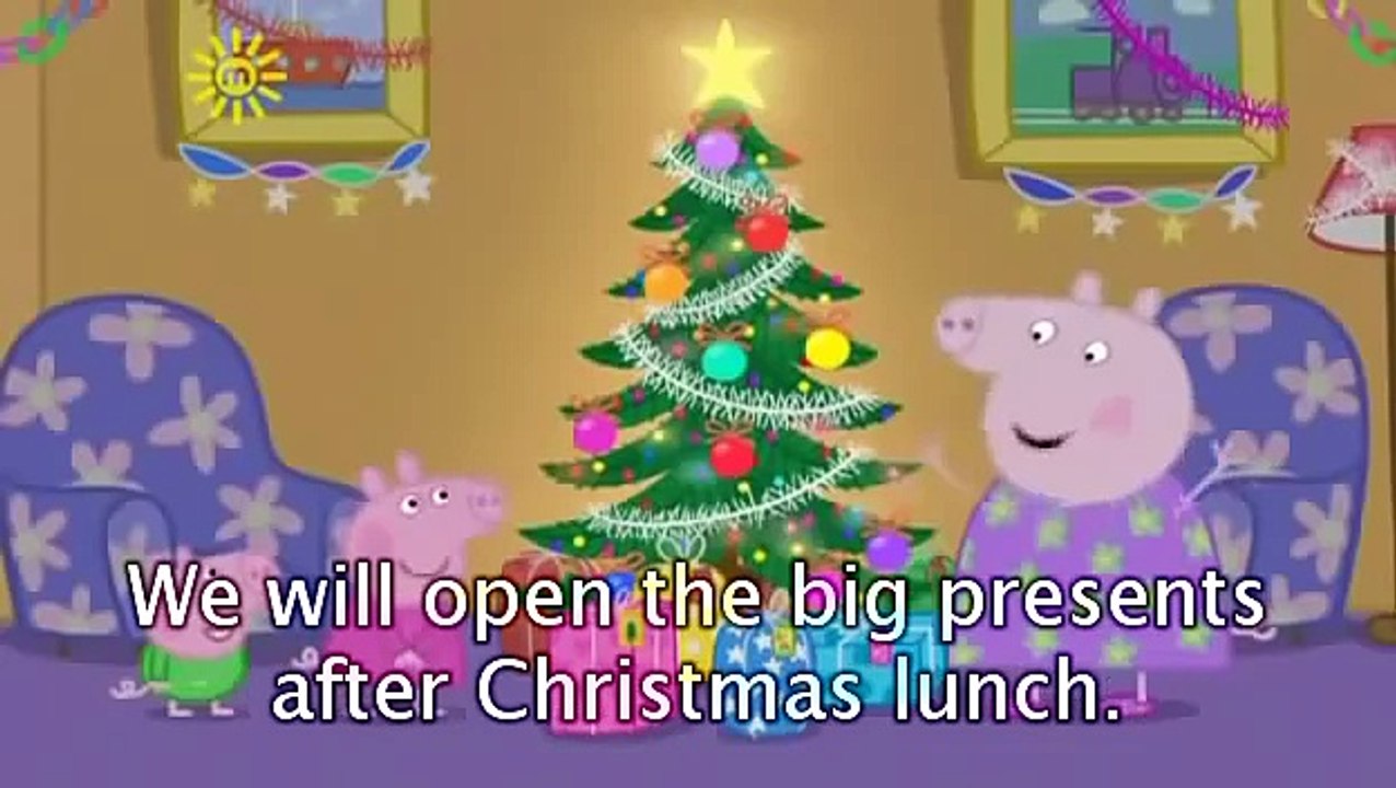 Peppa Pig Christmas Episodes Santa's Visit with subtitle - video ...