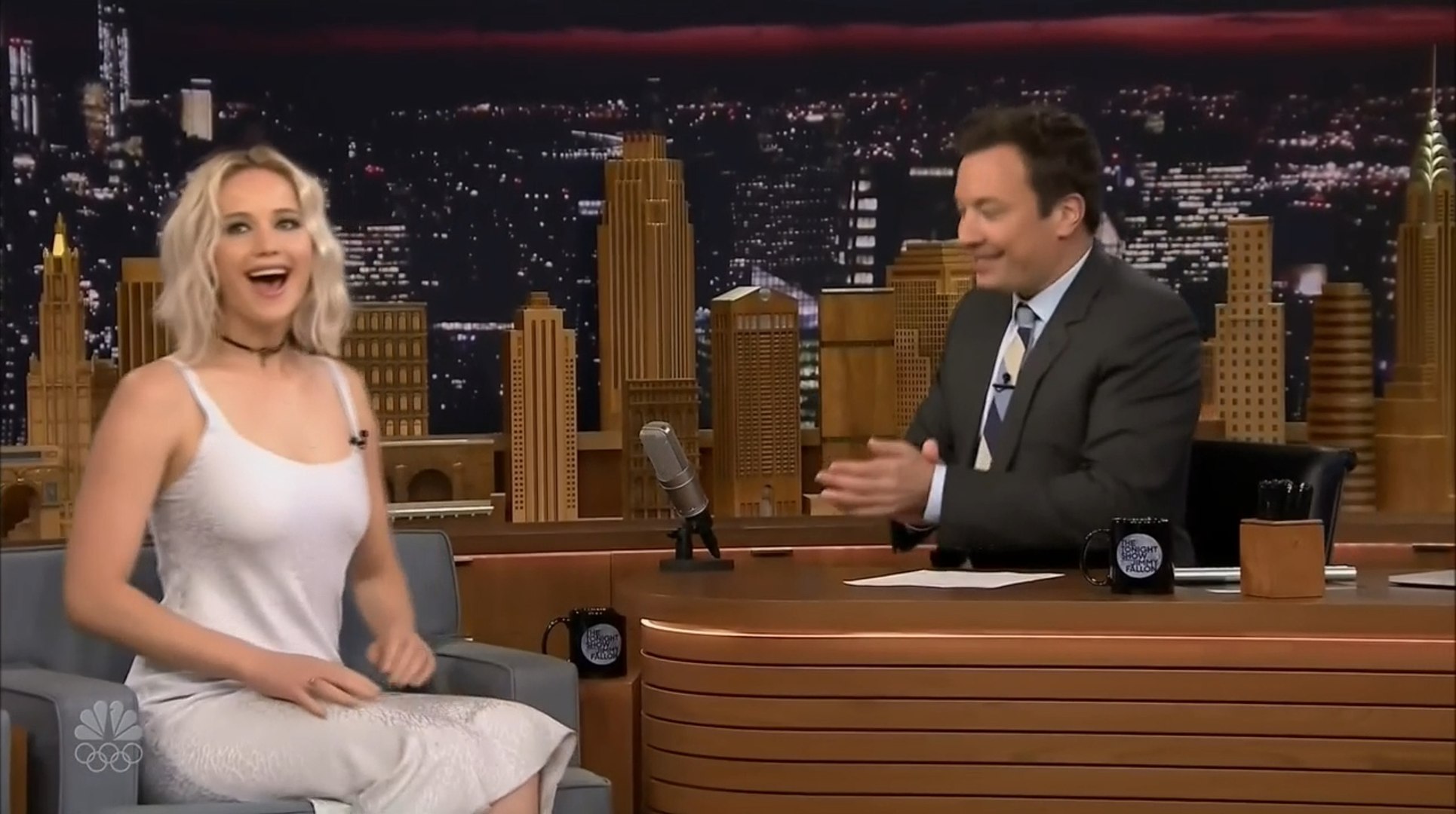 Jennifer Lawrence Jimmy Fallon Dress