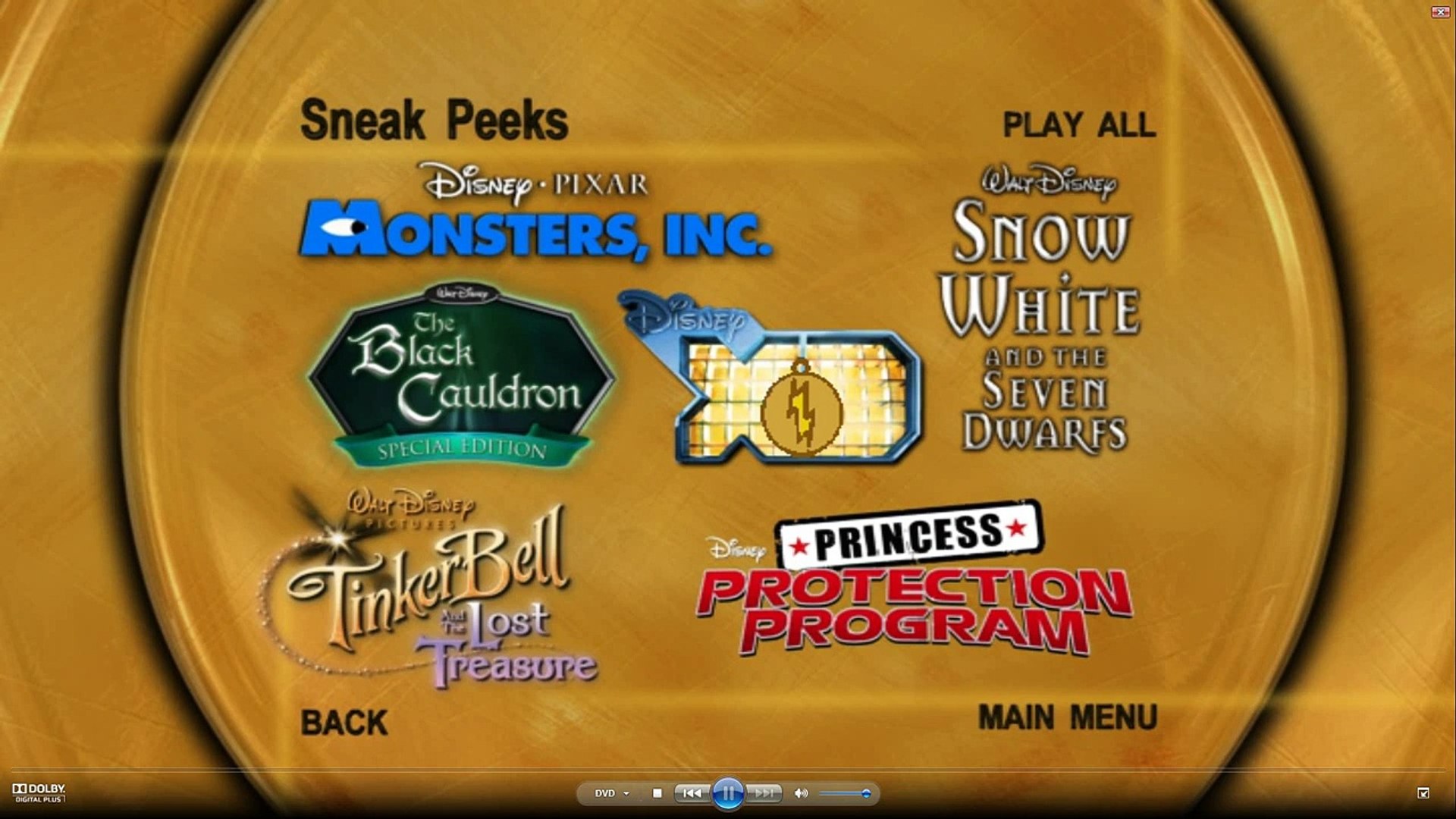 Sneak Peeks From Disney Dvd