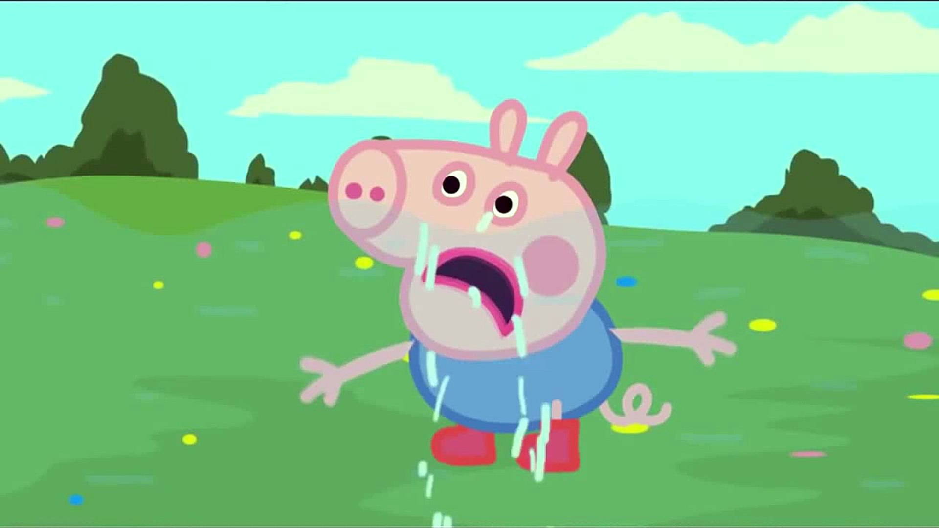 Peppa pig crying