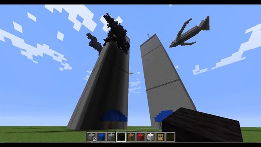 Lets Show Minecraft World Trade Center 9/11 2001 - video dailymotion
