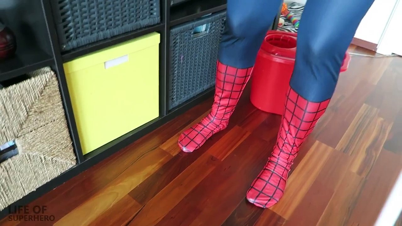 SPIDERMAN vs VENOM - FART Attack - Funny SuperHero Movie in Real Life ...