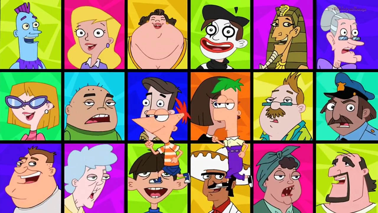 Phineas and Ferb - Song english - Mix and Mingle Machine - video ...