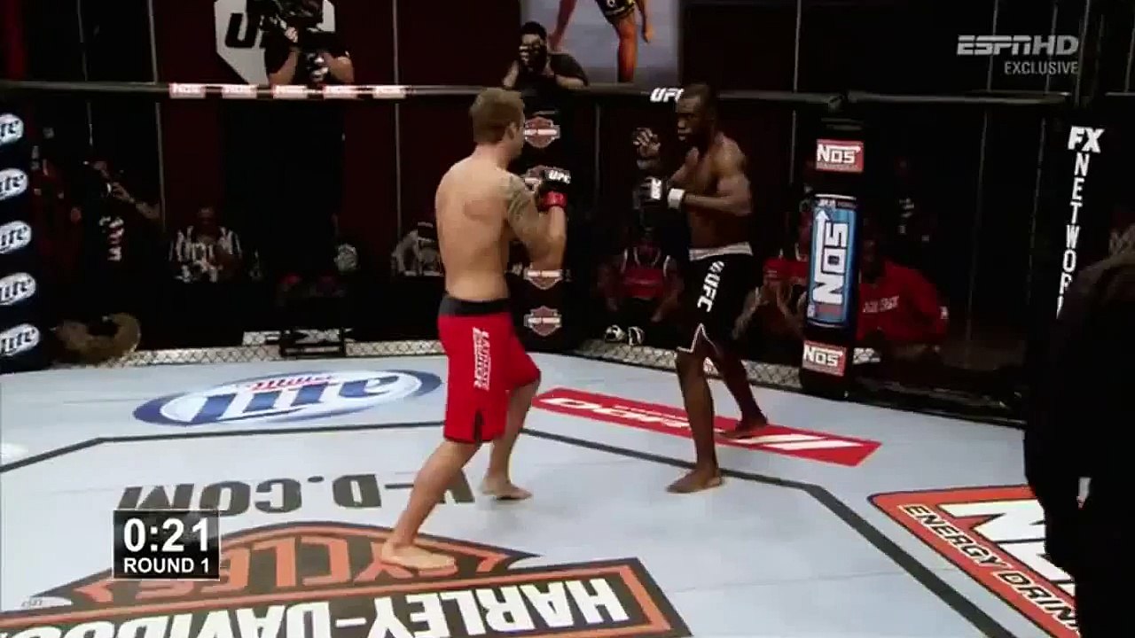 TUF 17 Uriah Hall Spinning Heel Kick Knockout of Adam Cella - video ...
