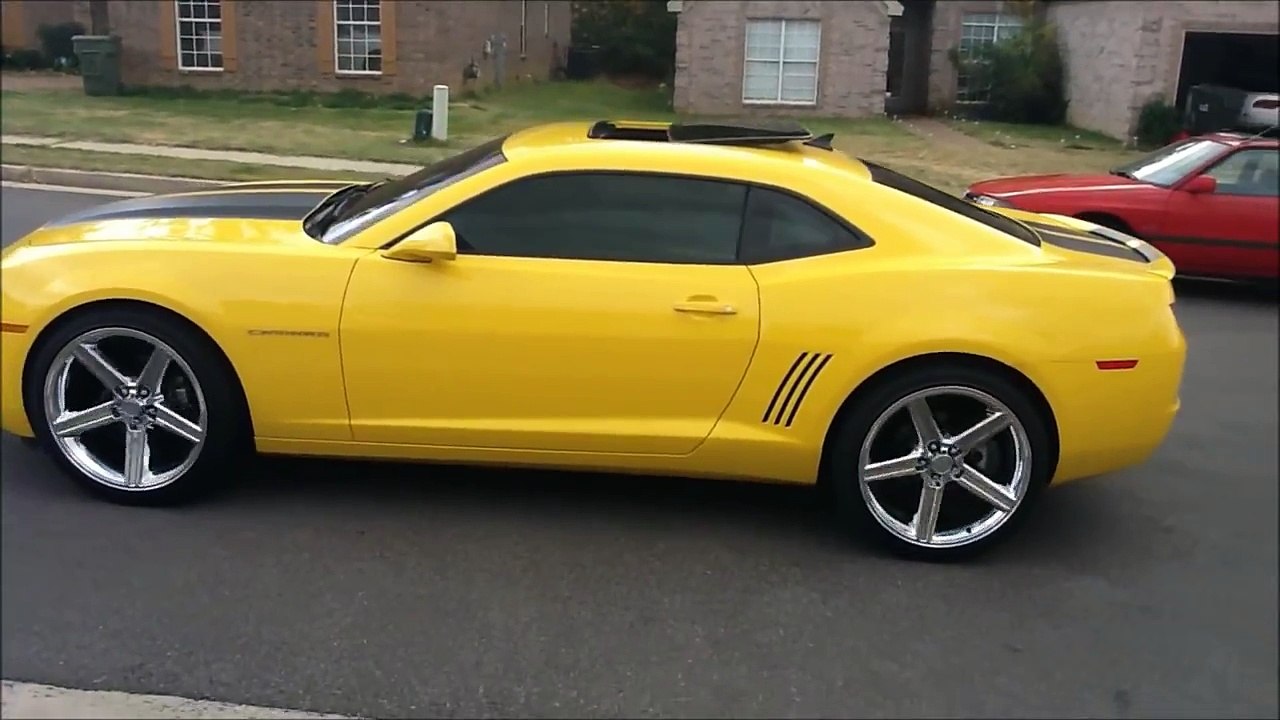 Camaro On 22' Inch Iroc Wheels - video Dailymotion