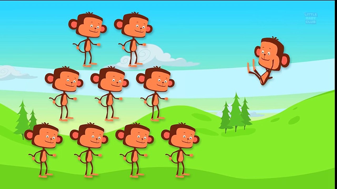 Ten Little Monkeys - video Dailymotion