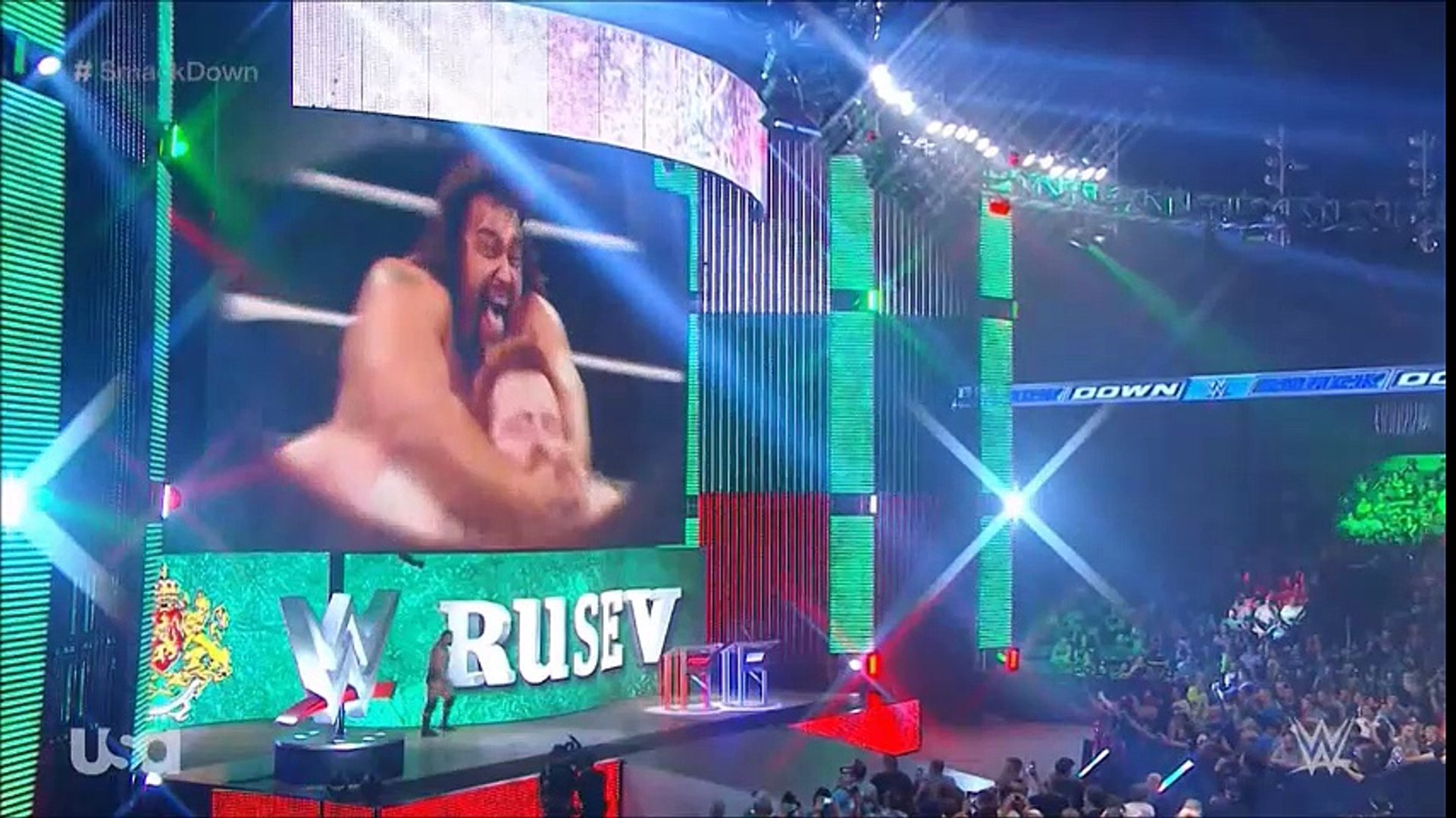 Dolph Ziggler Vs Rusev