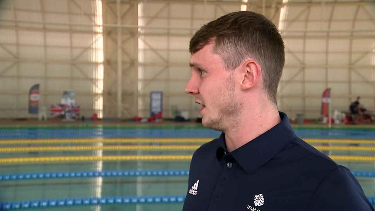 Team GB swimmers prepare for Rio Olympics - video Dailymotion