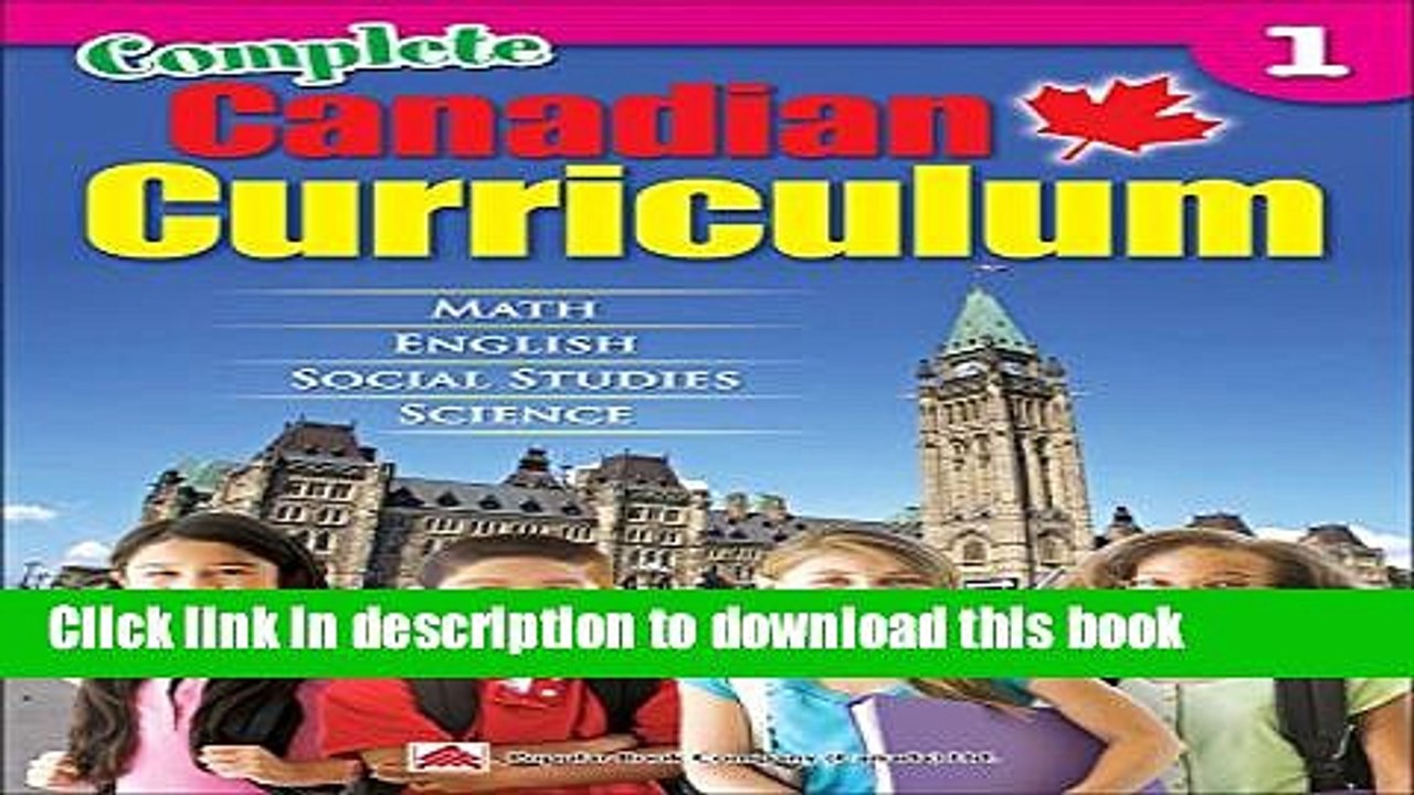 [PDF] Complete Canadian Curriculum: Grade 1 Book Online - video Dailymotion