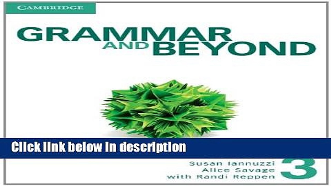 [PDF] Grammar and Beyond Level 3 Student s Book and Class Audio CD Pack ...