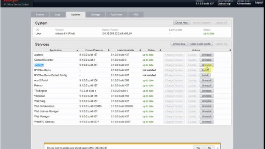Avaya IP OFFICE Server Edition 9.1 - How to Install IPO DEMO Services ...