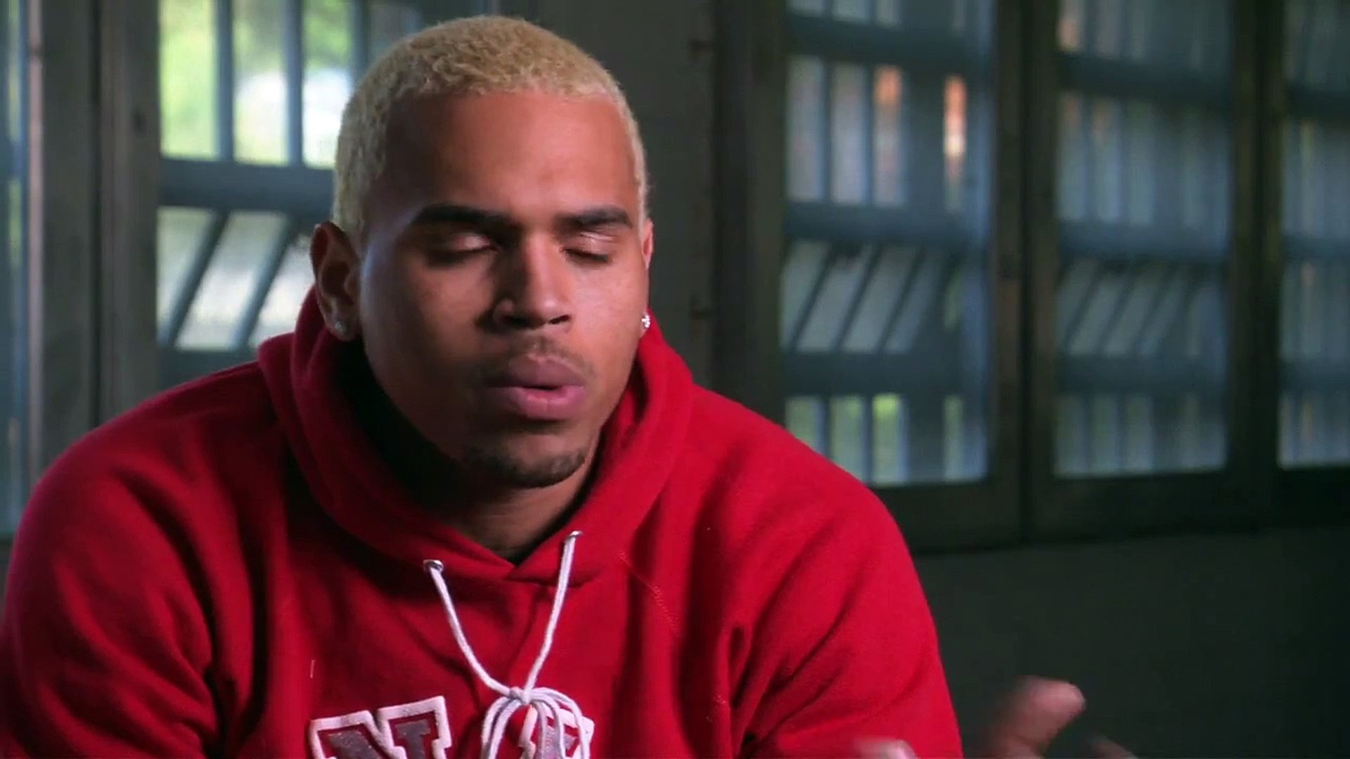 Chris Brown Battle Of The Year Middle Finger