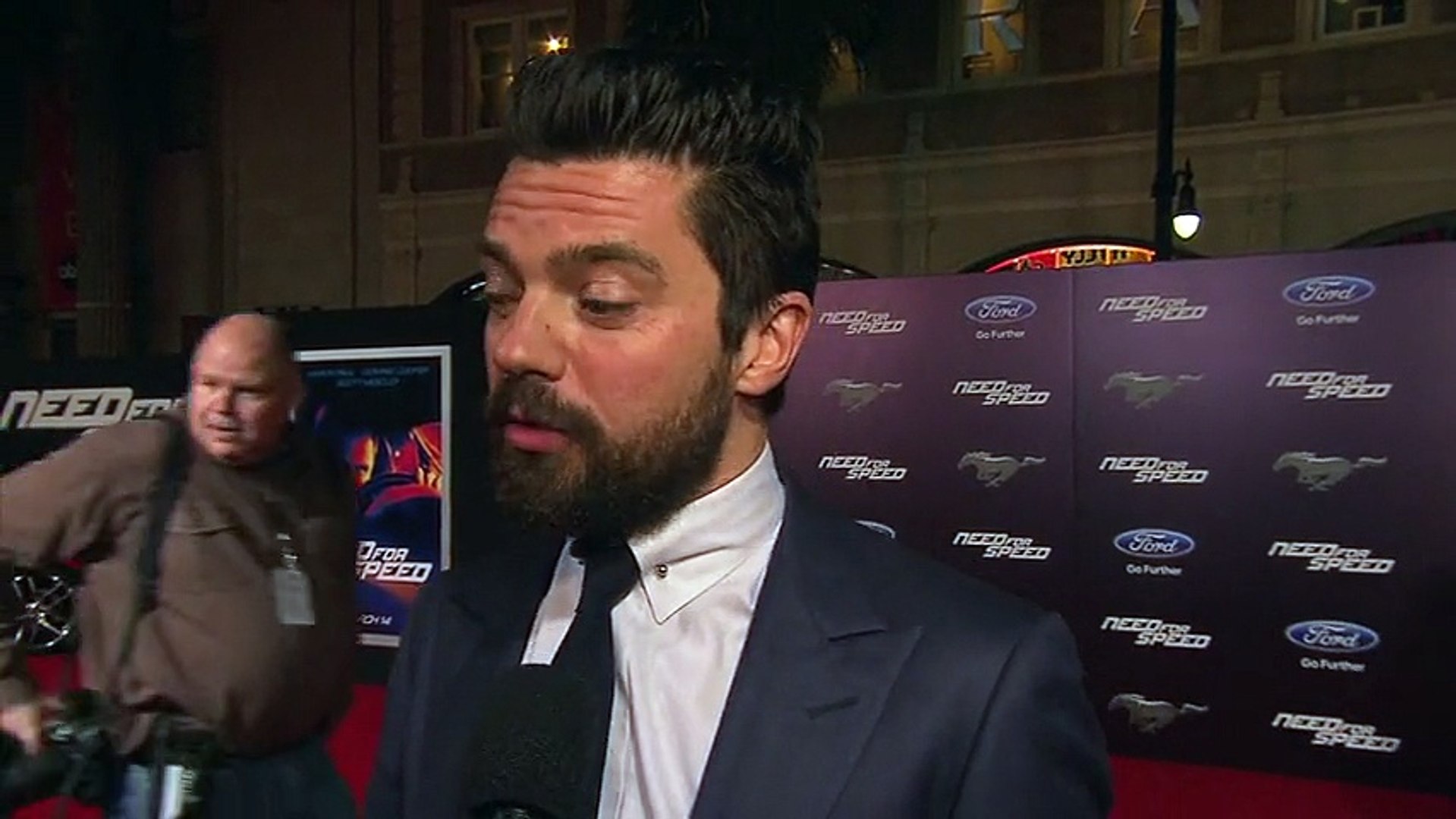 Dominic Cooper Need For Speed Premiere