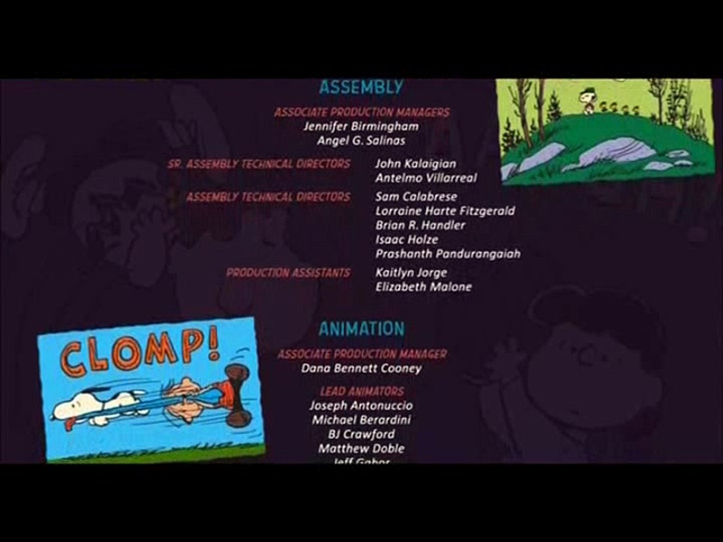 The Peanuts Movie End Credits 60 Photos - Moonagedaydream.film