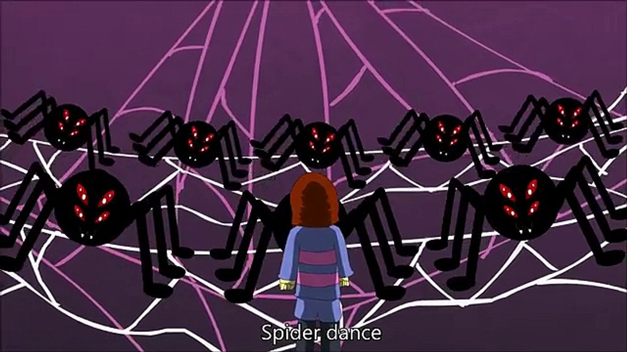Spider Dance Undertale Animation Video Dailymotion