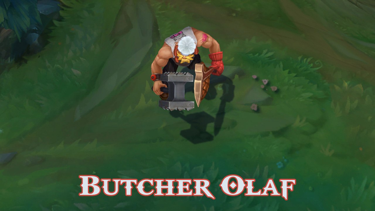 League of Legends: Butcher Olaf Preview - video Dailymotion