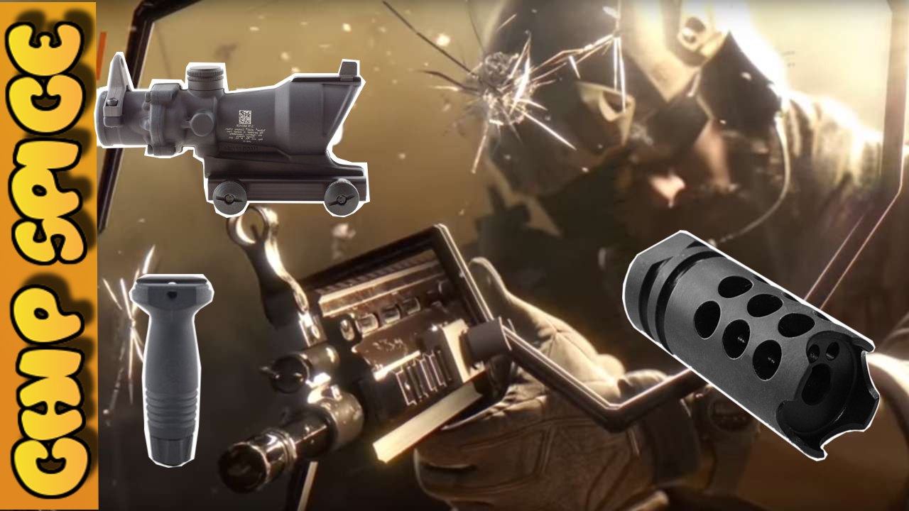 Rainbow 6 Siege Blackbeard MK17 CQB (Scar H) Best Gun Setup Attachment ...