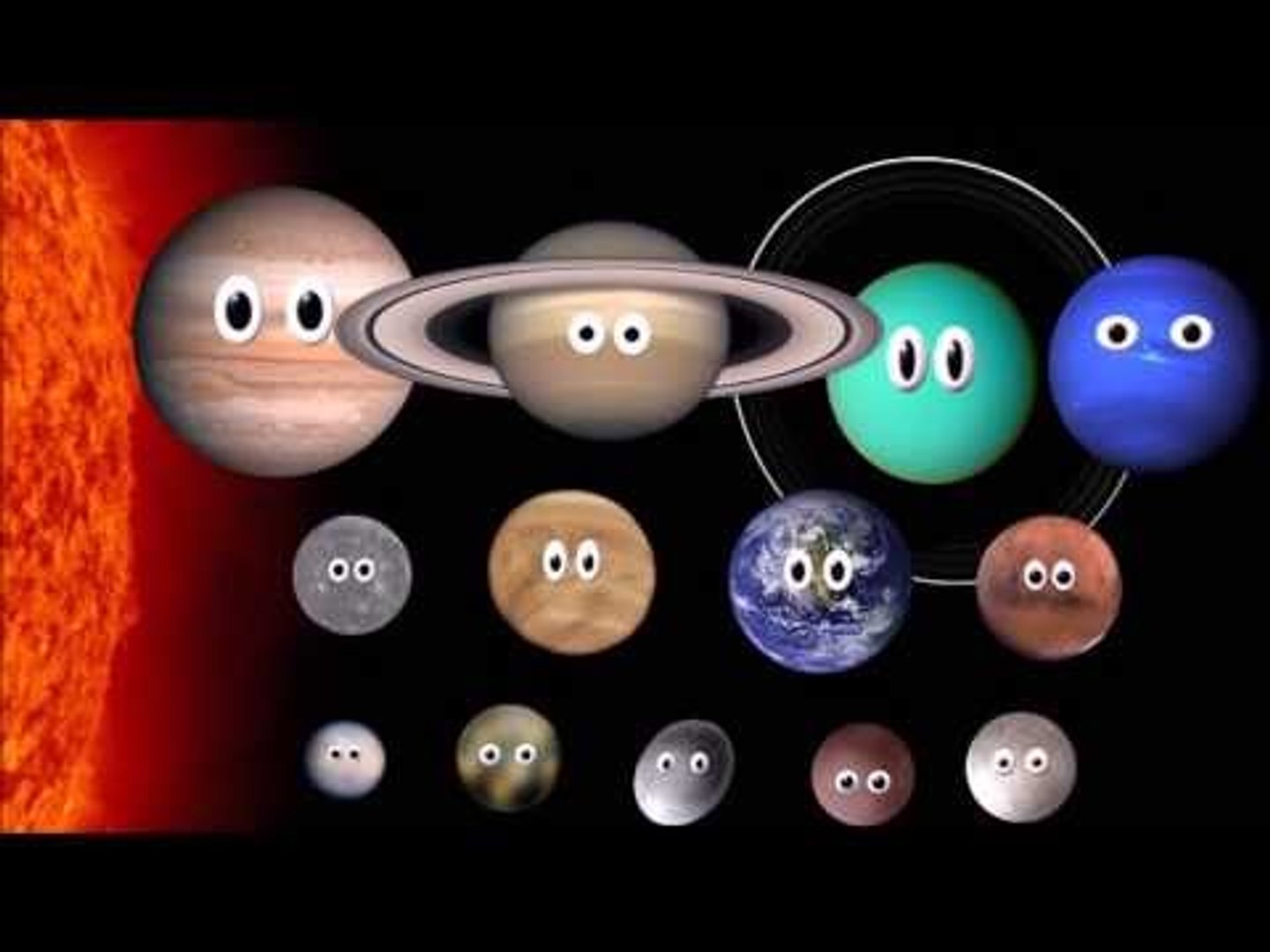 The 8 Dwarf Planets