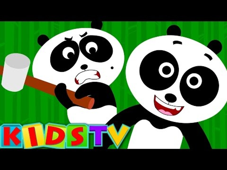 Kids TV Nursery Rhymes - Five Little Pandas | Nursery Rhymes For ...