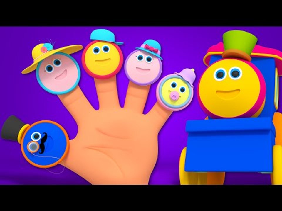 Bob The Train | Finger Family | Nursery Rhymes Song For Children ...