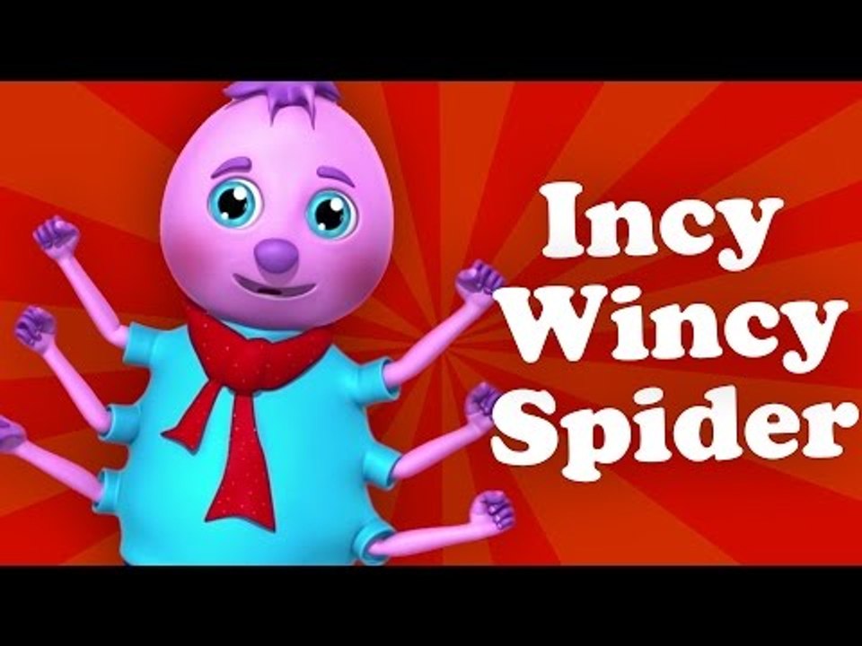 incy wincy spider | nursery rhymes | kids songs | baby rhymes - video ...