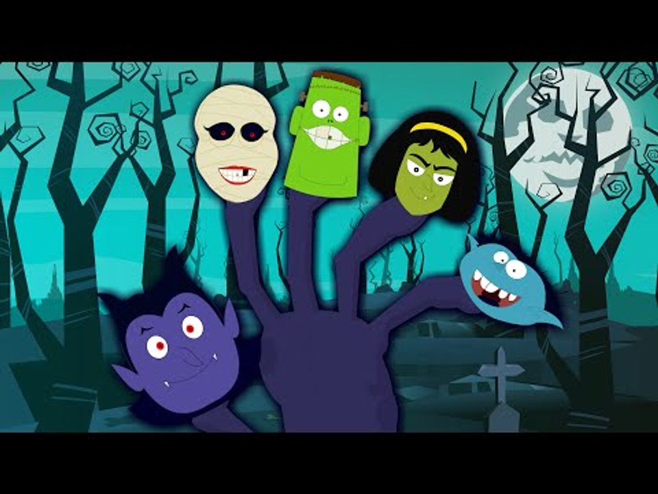 Finger Family Monsters | Finger Family | Monster Family | Halloween ...