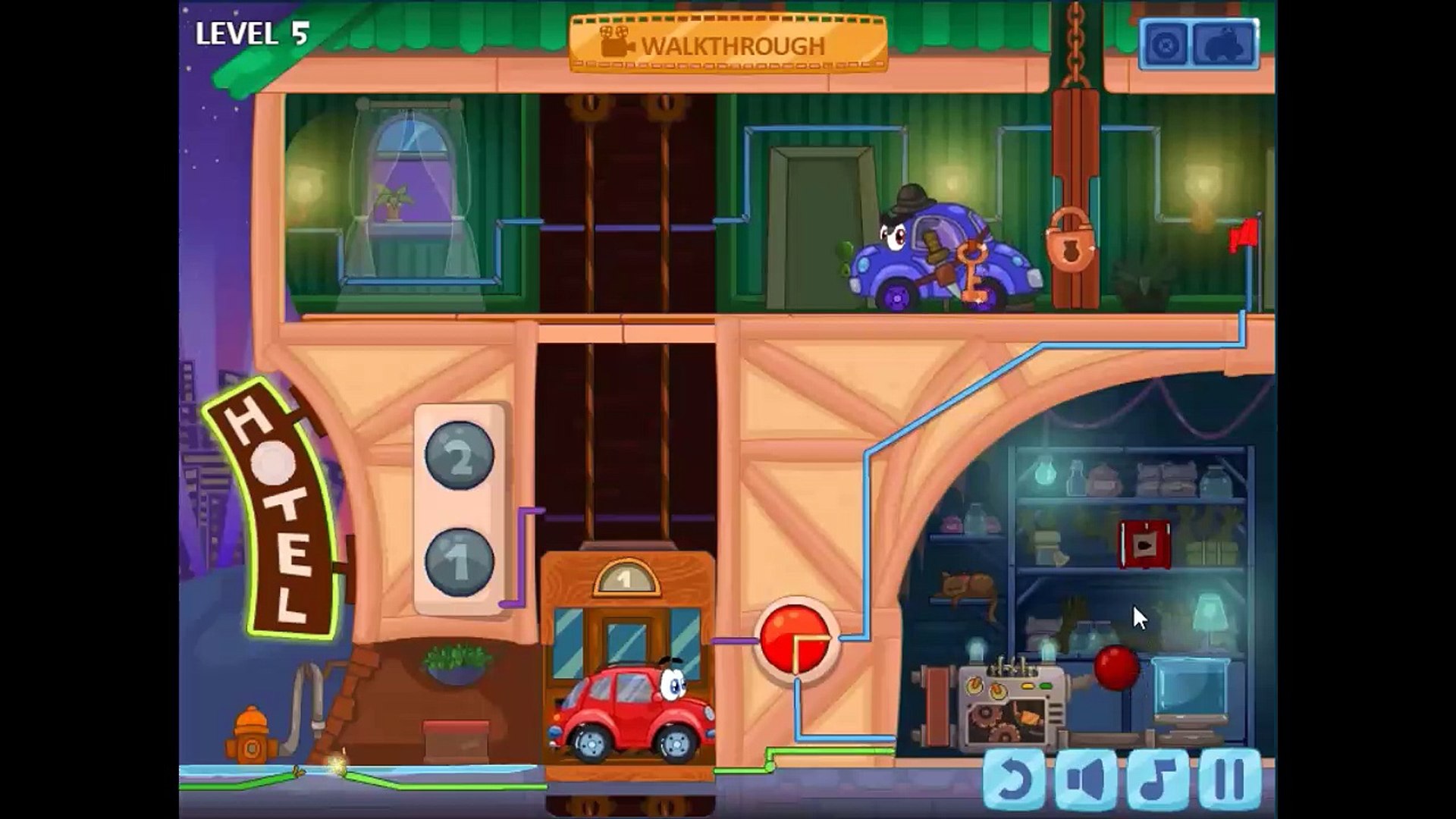 Wheely 7 Walkthrough All Levels Funnydogtv Cars & Puzzles! Wheely 7