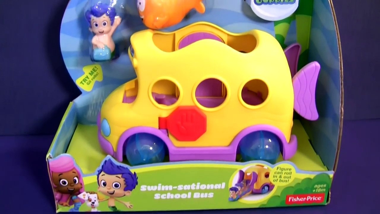 Bubble Guppies Swim Sensational School Bus Swim-Sational Autobús ...