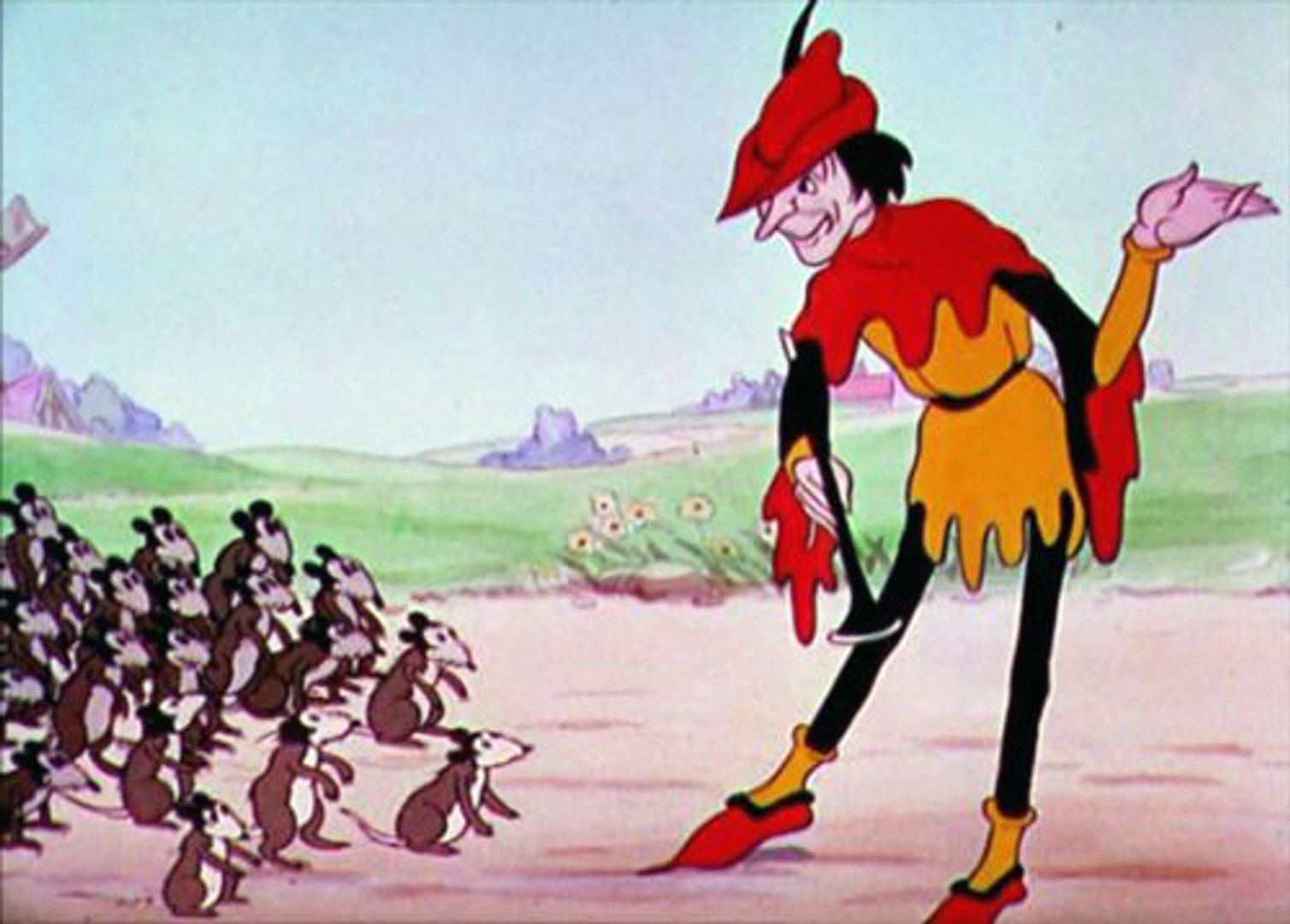 Flautista De Hamelín Animado