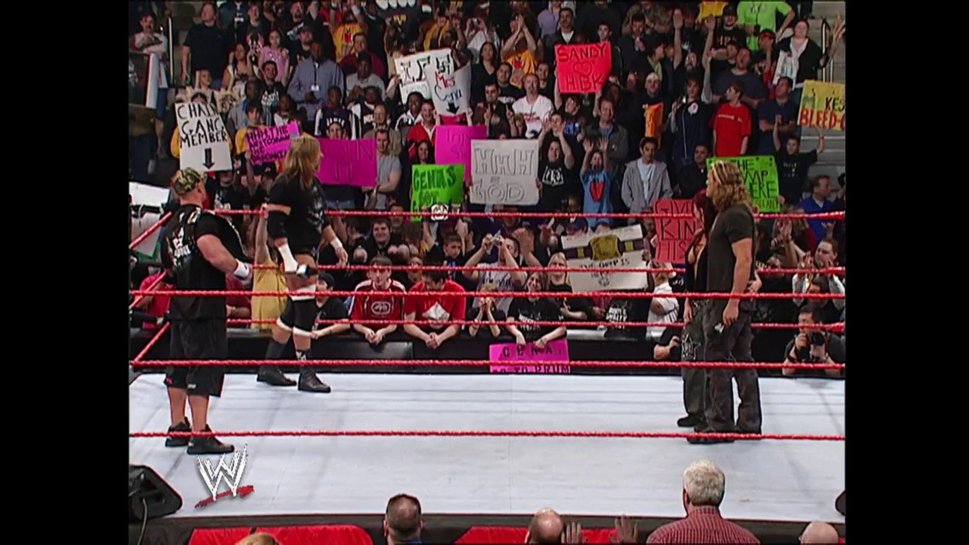 John Cena Vs Edge Vs Triple H